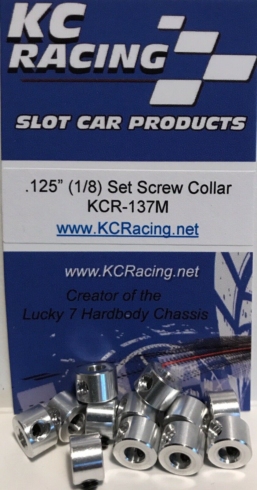 KCR 1/8” Axle Collars